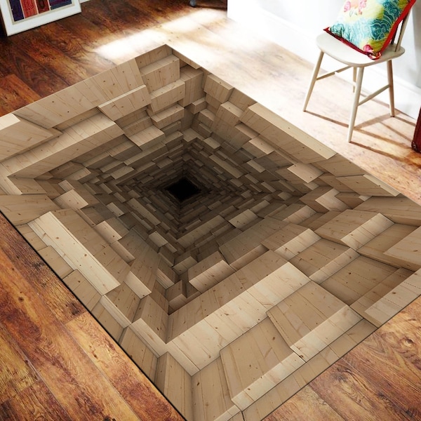 Optical Illusion Rugs - Etsy