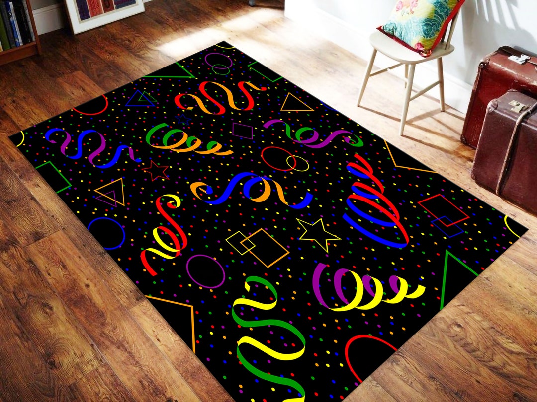Arcade Carpet, Bowling Alley Carpet, Game Room Rug, Player Charter Rug ...