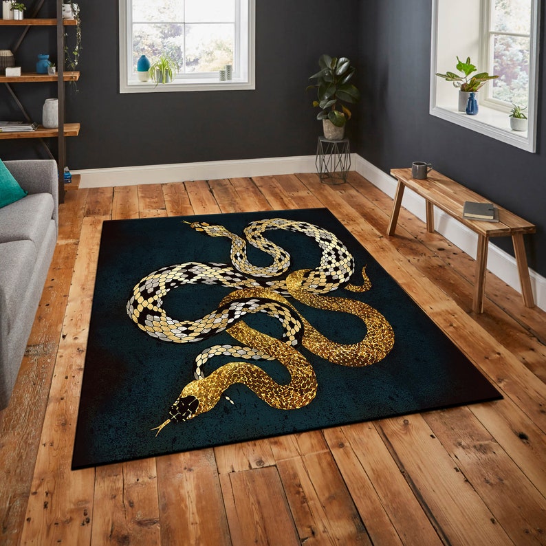 Snake Rug,snake Pattern Rug,animal Rug,wild Rug,snake Theme Rug,animal ...