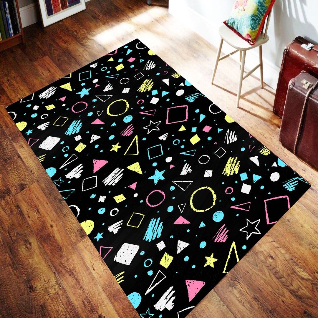 Arcade Rug, Arcade Bar, Retro Rug, Arcade Bar Rug, 80s Rug, Retro ...