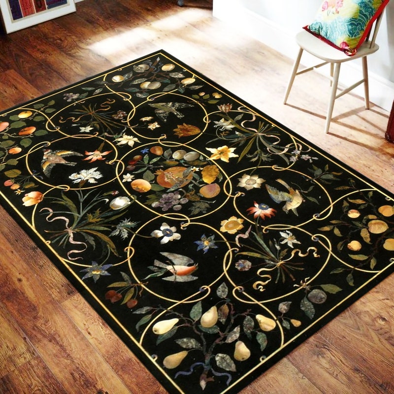 Flower Rug - Etsy