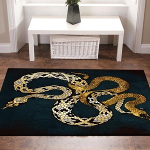 Snake Rug,snake Pattern Rug,animal Rug,wild Rug,snake Theme Rug,animal ...