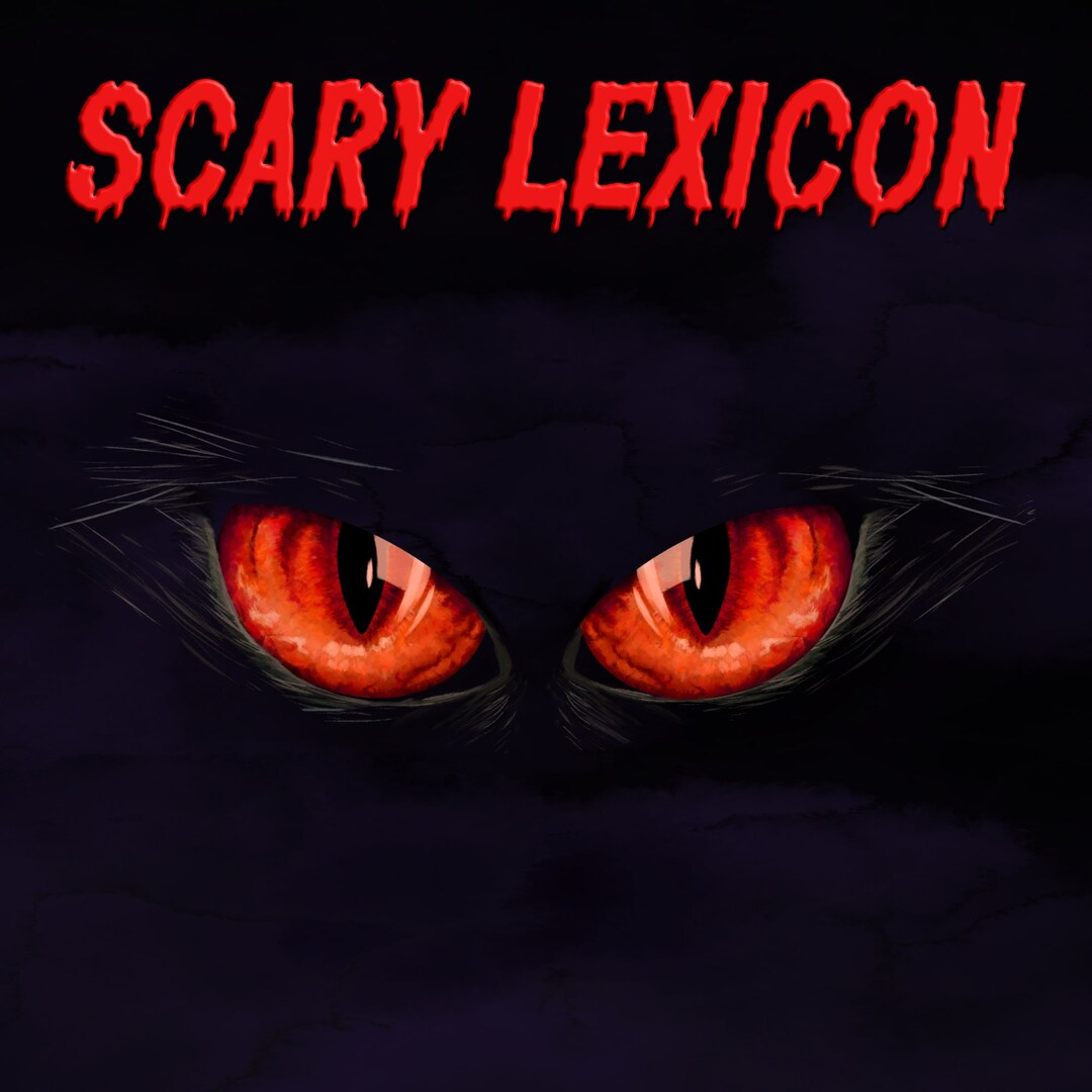 Printable Halloween Scary Mini-lexicon Kit 2.16 X 3.35 English Version ...