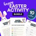 Easter Activity Bundle, Easter Printables, Easter Coloring, Easter ...