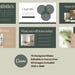 Wellness Course Slide Presentation - Editable Canva Template - Etsy