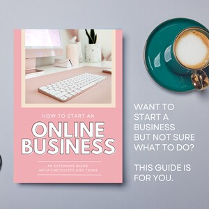 Online Business Startup Guide | Canva Template, Resell Ebook (digital ...
