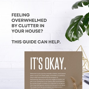 Decluttering Guide, Declutter Checklists, Home Cleaning Guide, Step-by ...