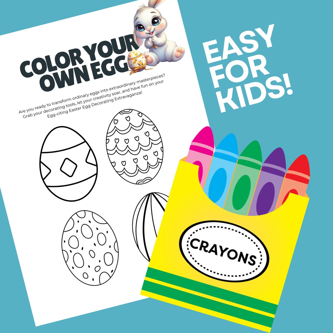 Easter Activity Bundle, Easter Printables, Easter Coloring, Easter ...