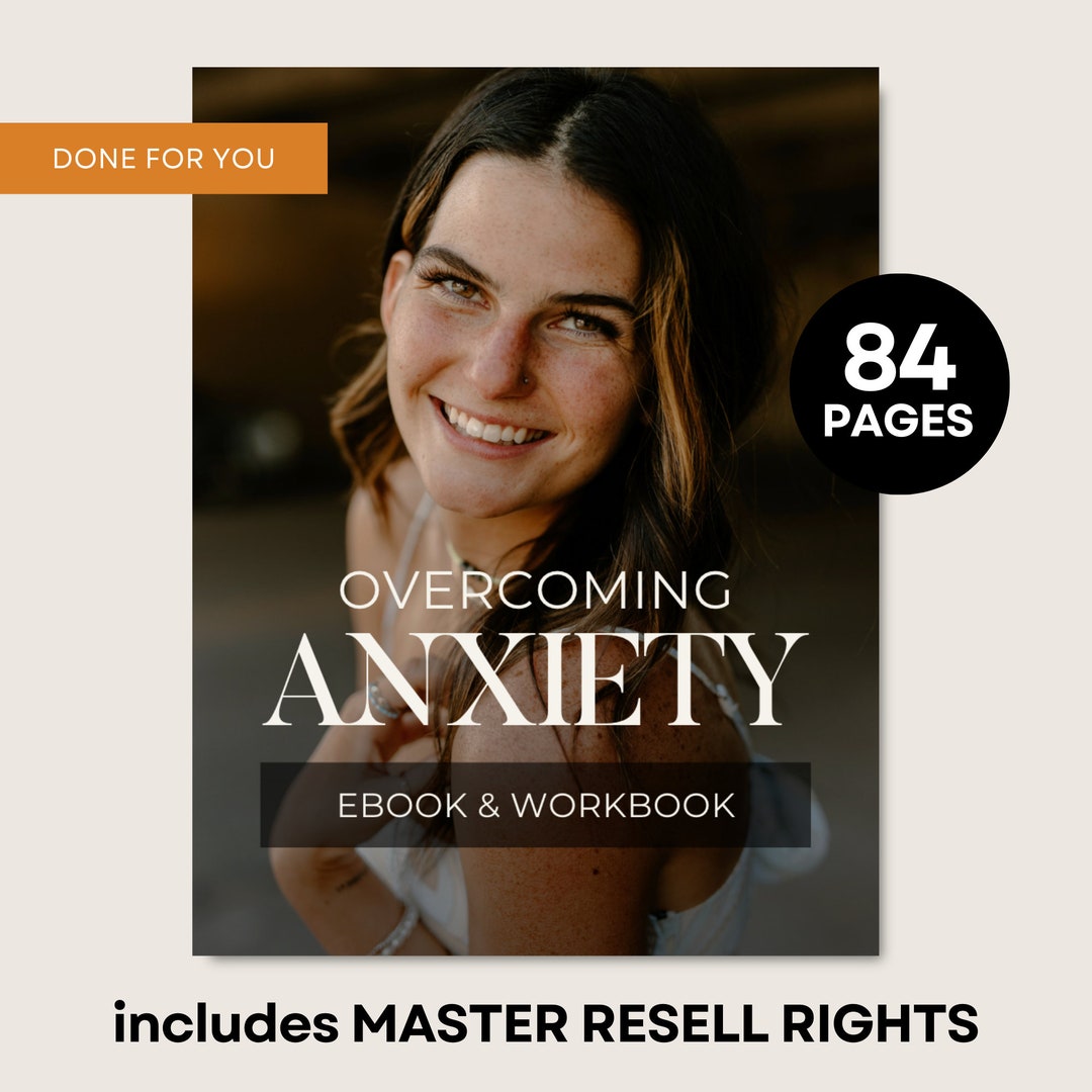 How to Overcome Anxiety, Anxiety Workbook, Anxiety Journal, Mental ...