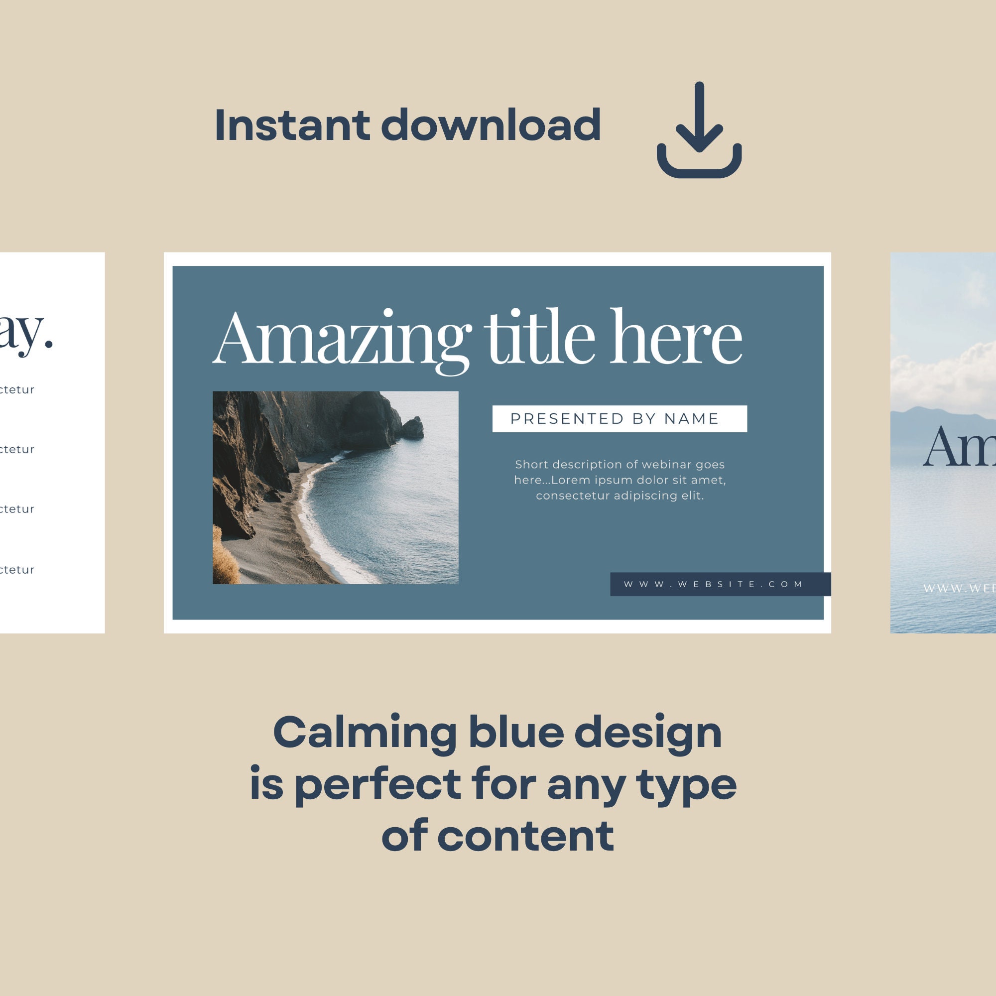 Travel Presentation Template | Travel Slide Deck | Slides for ...