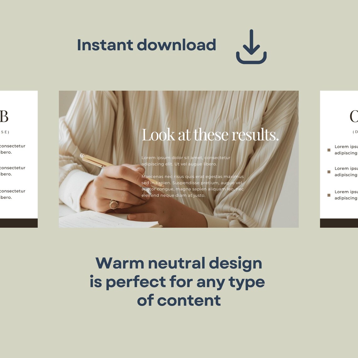 Wellness Course Slide Presentation - Editable Canva Template - Etsy
