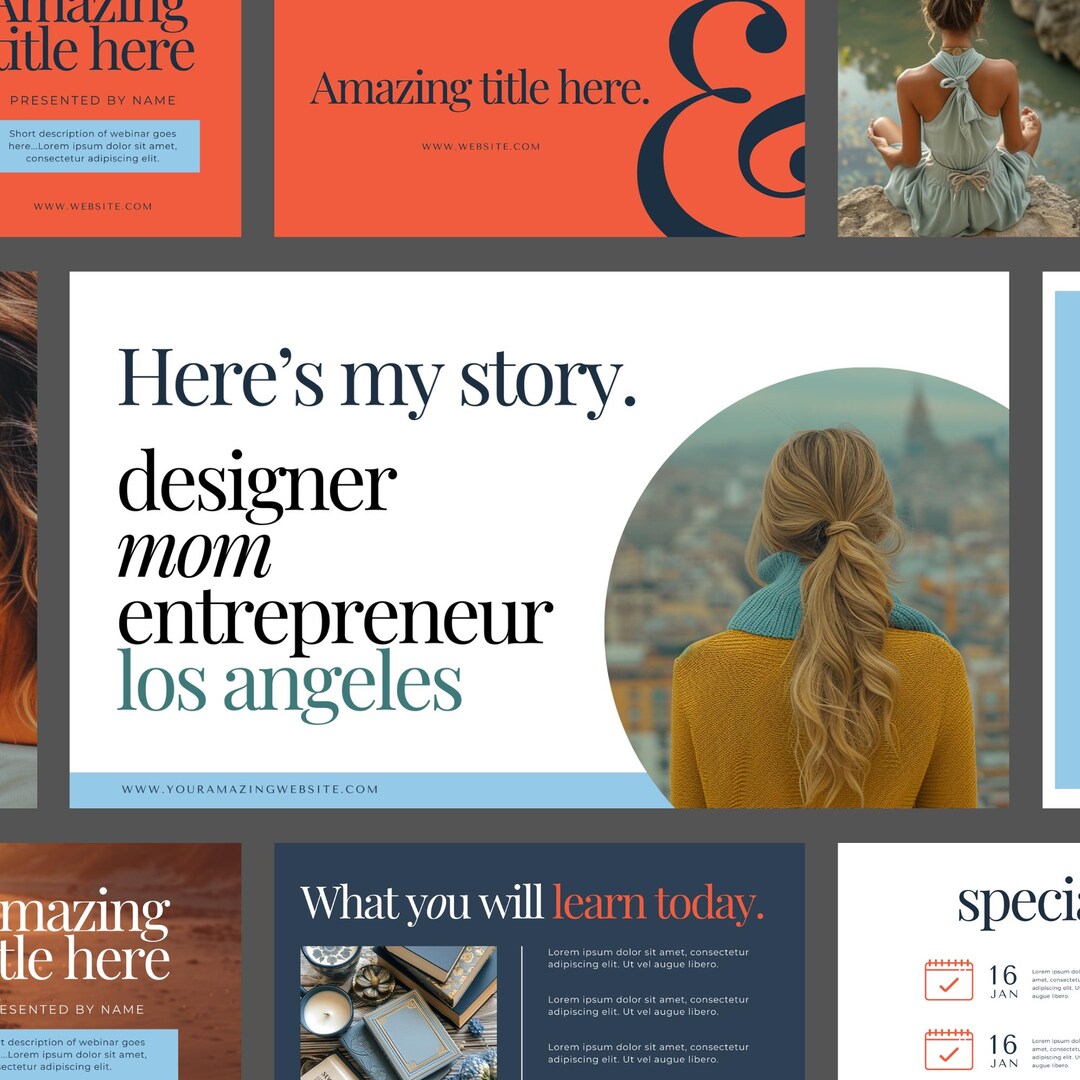 Powerpoint Presentation Canva Template, Editable Modern Slides ...