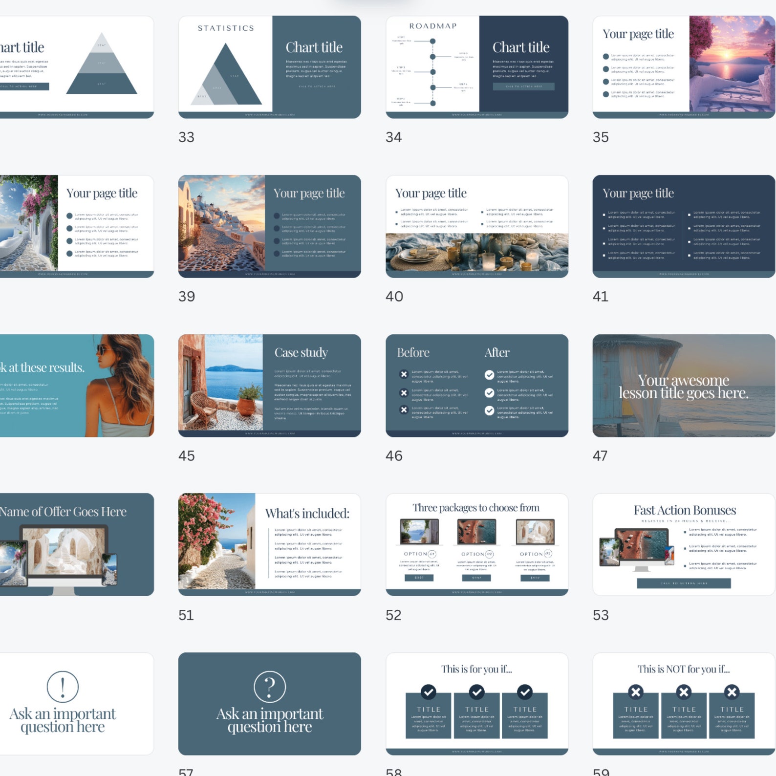 Travel Presentation Template | Travel Slide Deck | Slides for ...