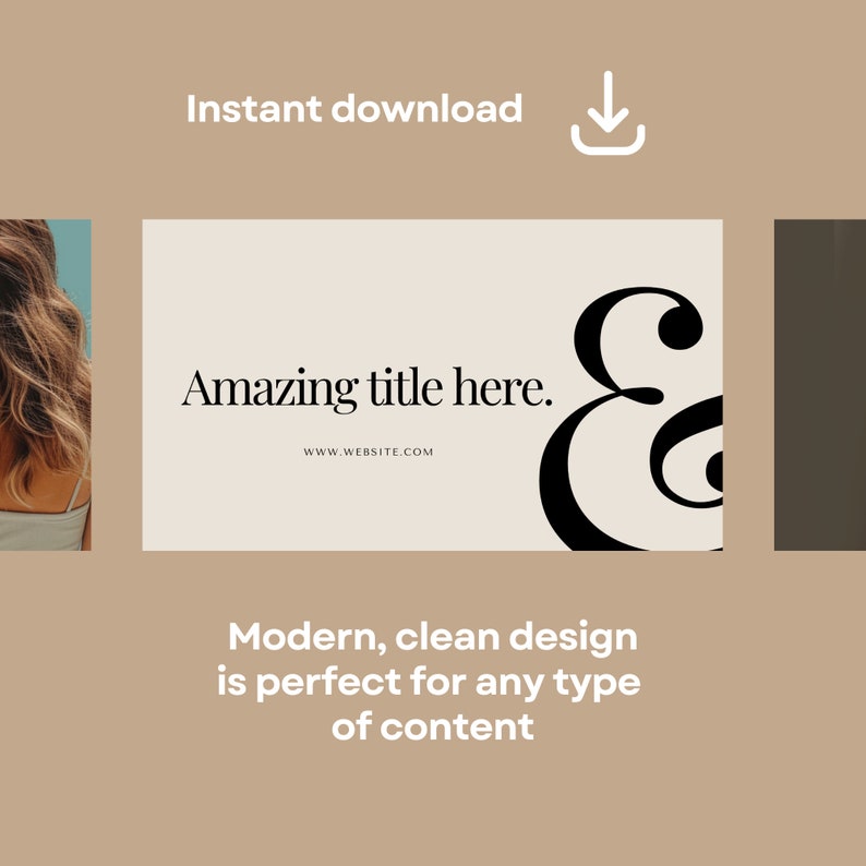 Canva Presentation Template | Modern Slide Deck | Slides for ...