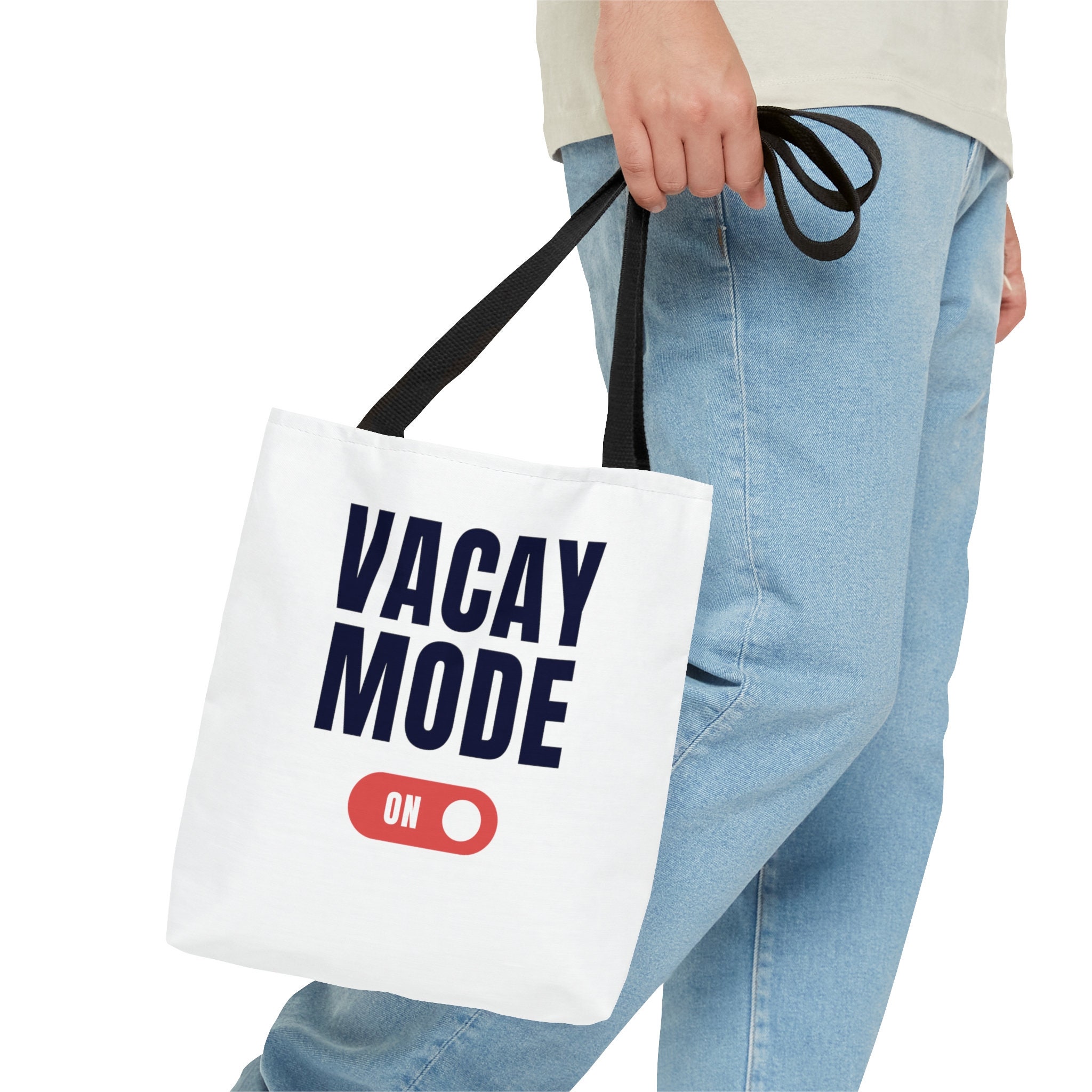 Vacay Mode ON Totebag | Beach Tote | Vacation Tote Bag | Summer Tote ...