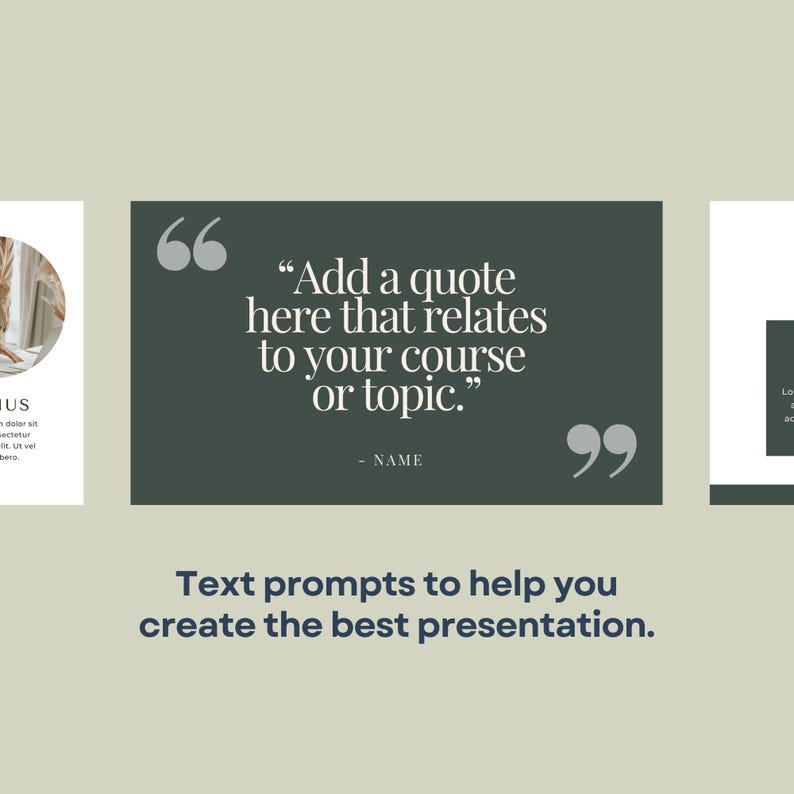 Wellness Course Slide Presentation - Editable Canva Template - Etsy