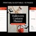 Halloween Costume Planner, DIY Ideas, Editable Canva Template (digital ...