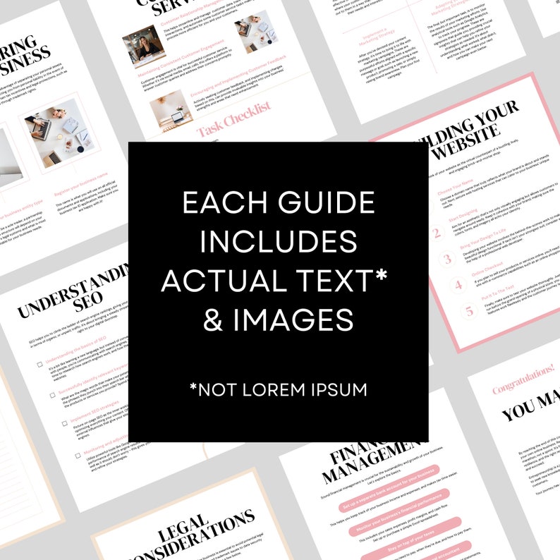 Digital Product Bundle, Digital Products With PLR, Canva Guide for Beginners, Selling Digital ...