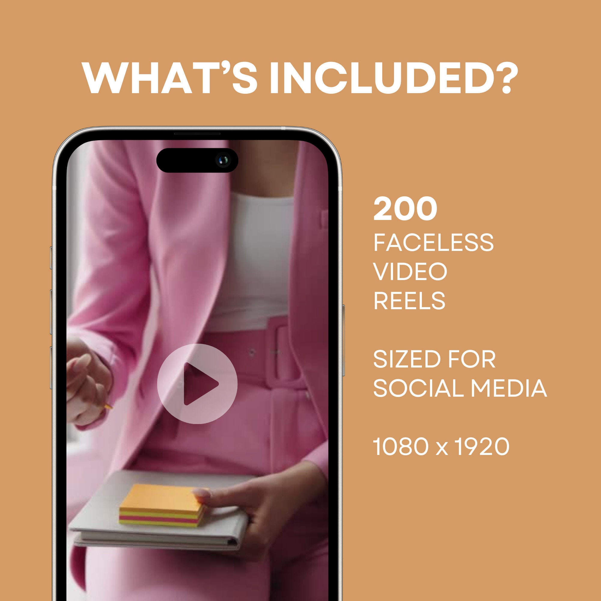 200 Faceless Reels Bundle for Instagram, Tiktok, and Facebook Editable ...