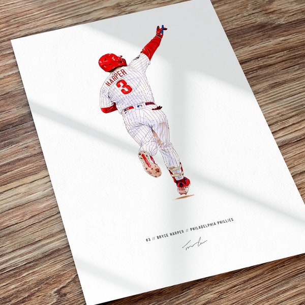 Bryce Harper Wall Art - Etsy