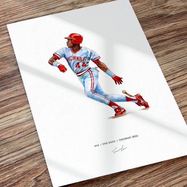Eric Davis Poster Print - Etsy