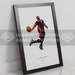 Lebron James Poster Miami Heat NBA Basketball Art Print - Etsy