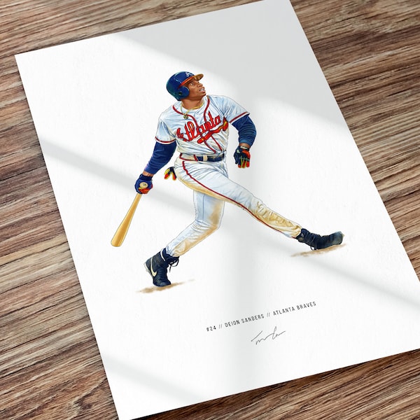 Deion Sanders Poster - Etsy