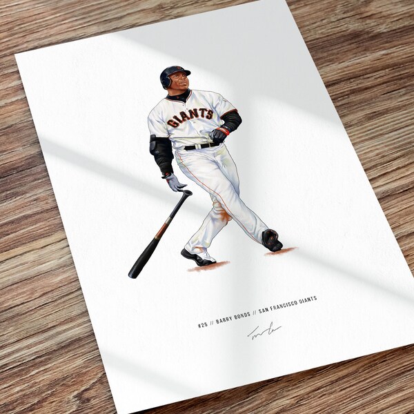 Barry Bonds Poster - Etsy