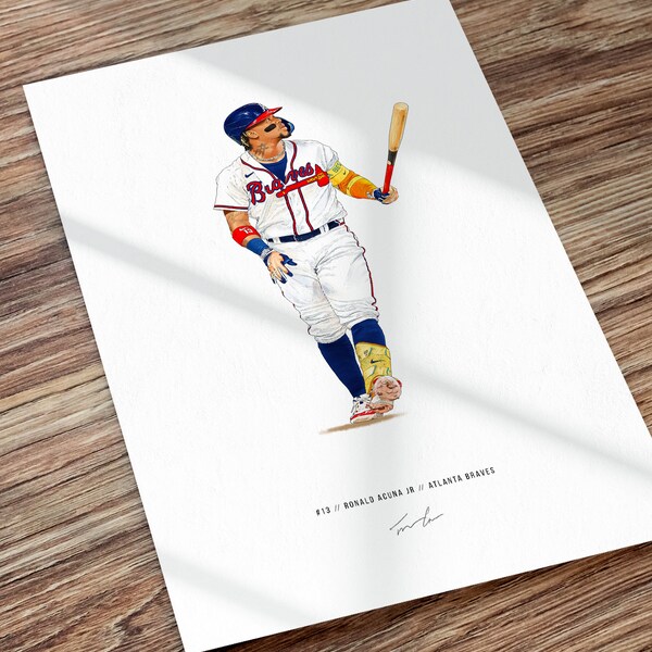 Ronald Acuna Jr. Poster - Etsy