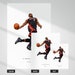 Lebron James Poster Miami Heat NBA Basketball Art Print - Etsy