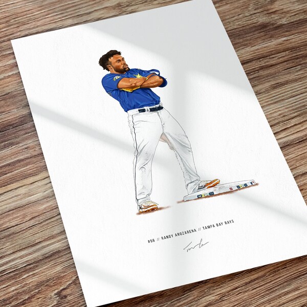 Tampa Bay Rays Poster - Etsy