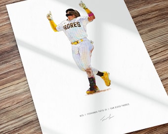 Fernando Tatis Jr. San Diego Padres MLB Baseball Poster - Etsy