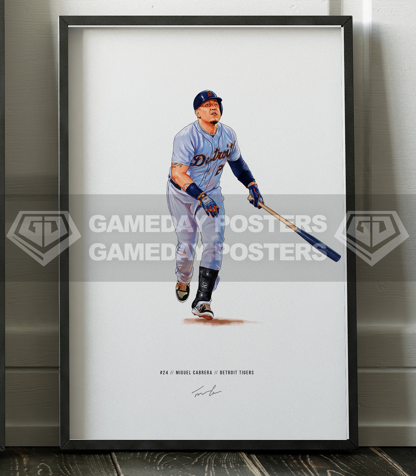 Miguel Cabrera Triple Crown Poster