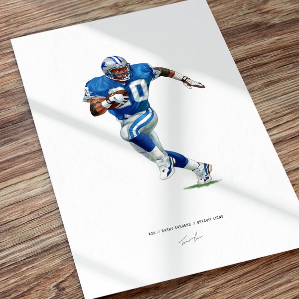 Barry Sanders - Etsy