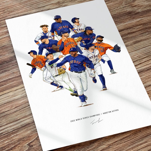 Astros World Series Poster - Etsy