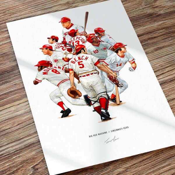 Big Red Machine - Etsy