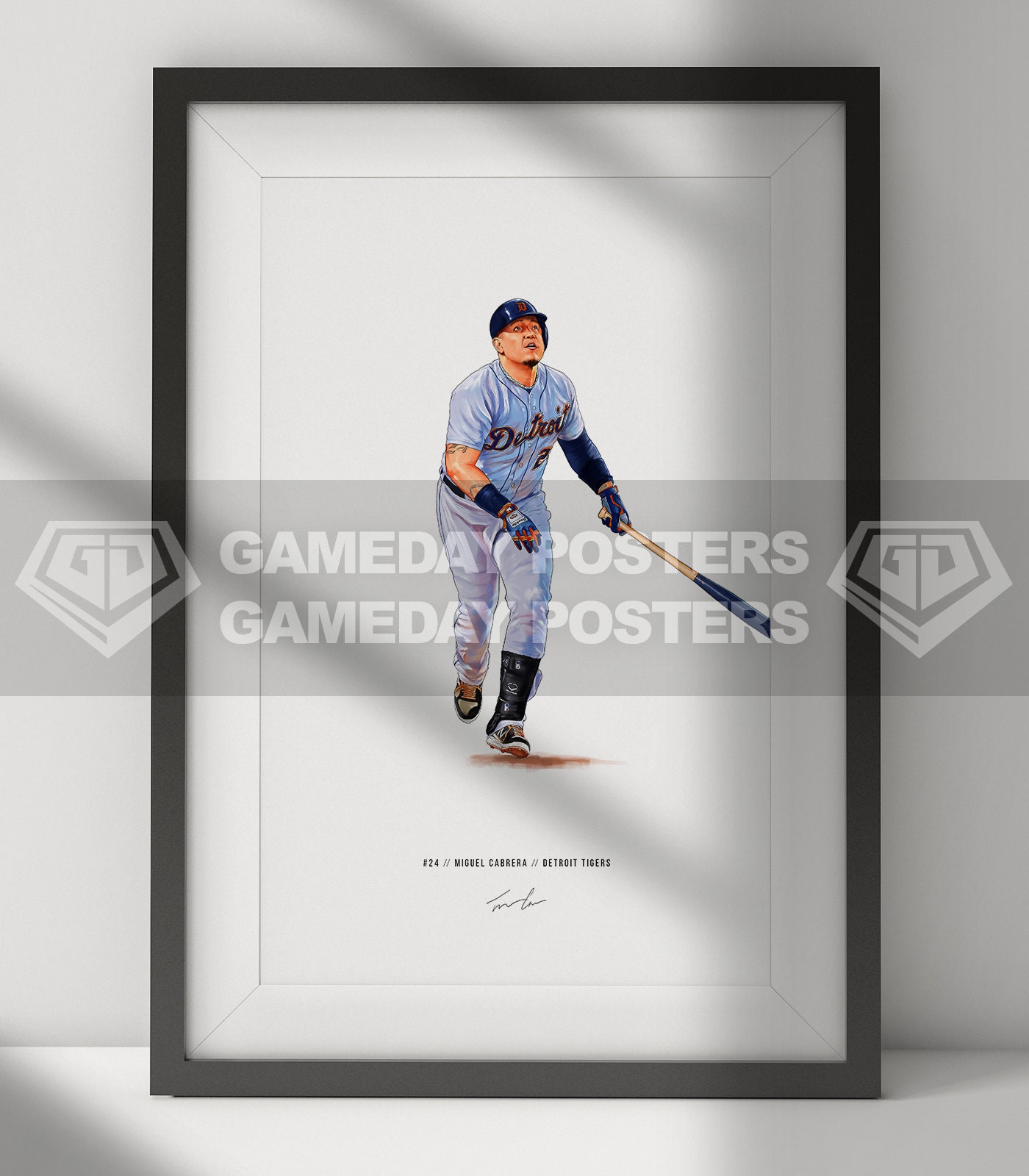 Miguel Cabrera Triple Crown Poster
