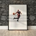 Lebron James Poster Miami Heat NBA Basketball Art Print - Etsy