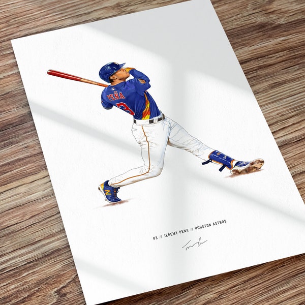 Jeremy Pena Poster - Etsy
