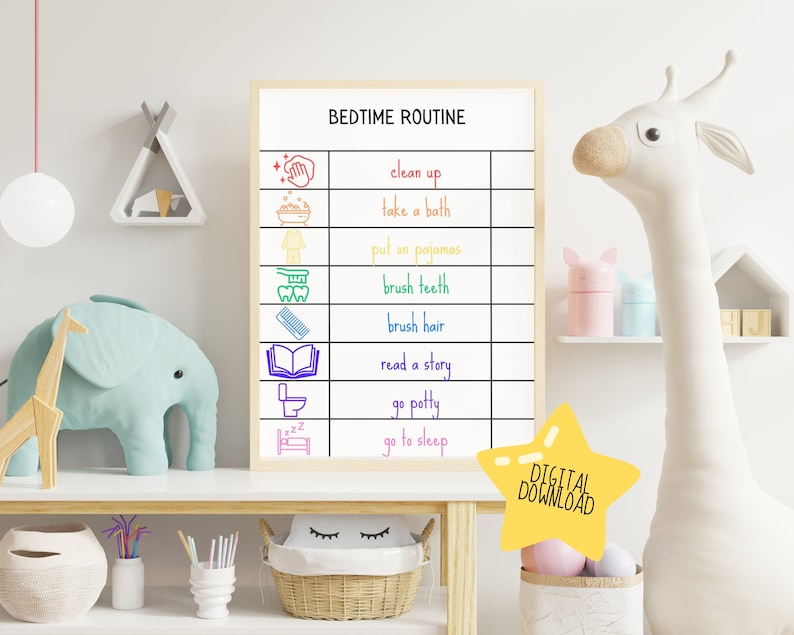 Check List, Routine Chart Kids, Routine Checklist, Kid Routine Chart ...