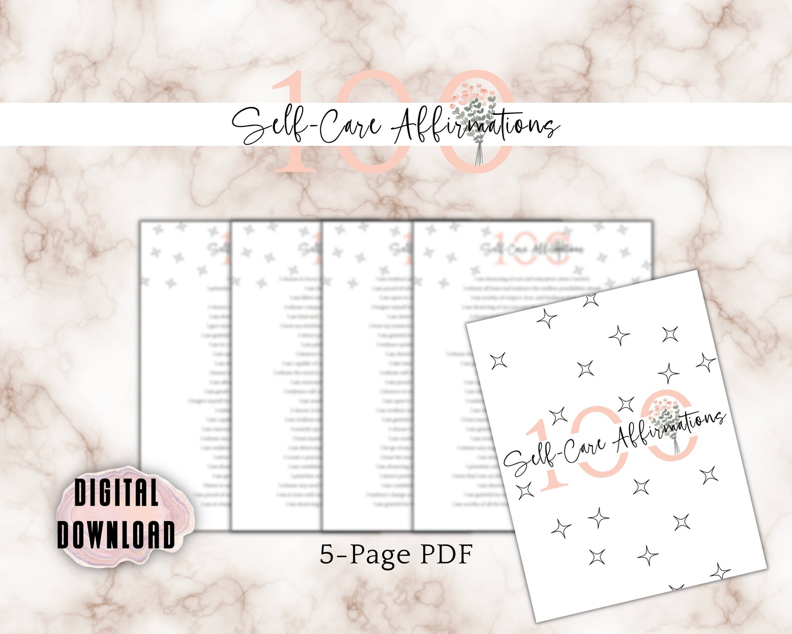 Positive Affirmations, Self-care, Self Love Affirmations, Positive Self ...