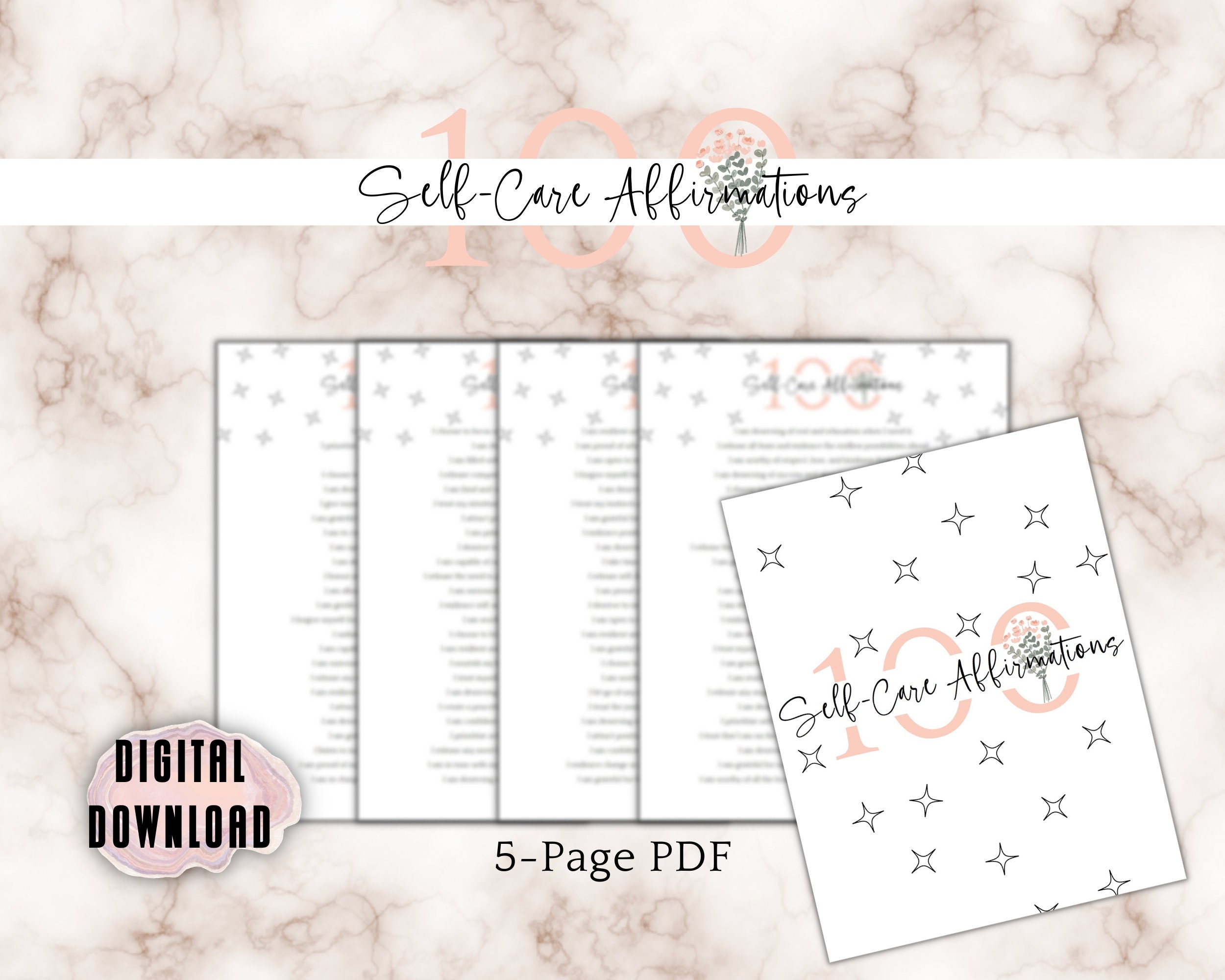 Positive Affirmations, Self-care, Self Love Affirmations, Positive Self ...