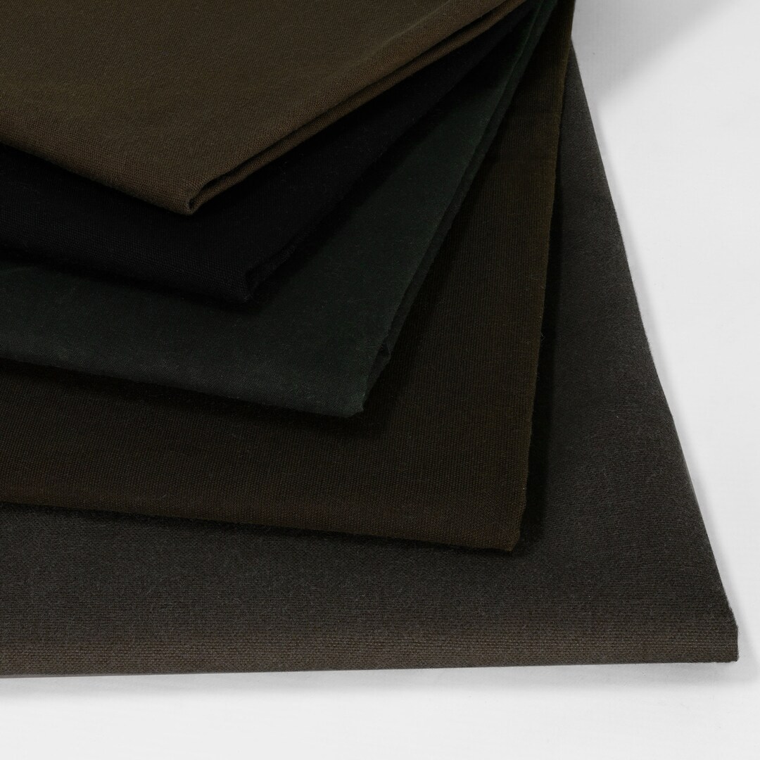 16 Oz Hand Waxed Canvas Fabric Cotton Waxed Fabric Waxed - Etsy
