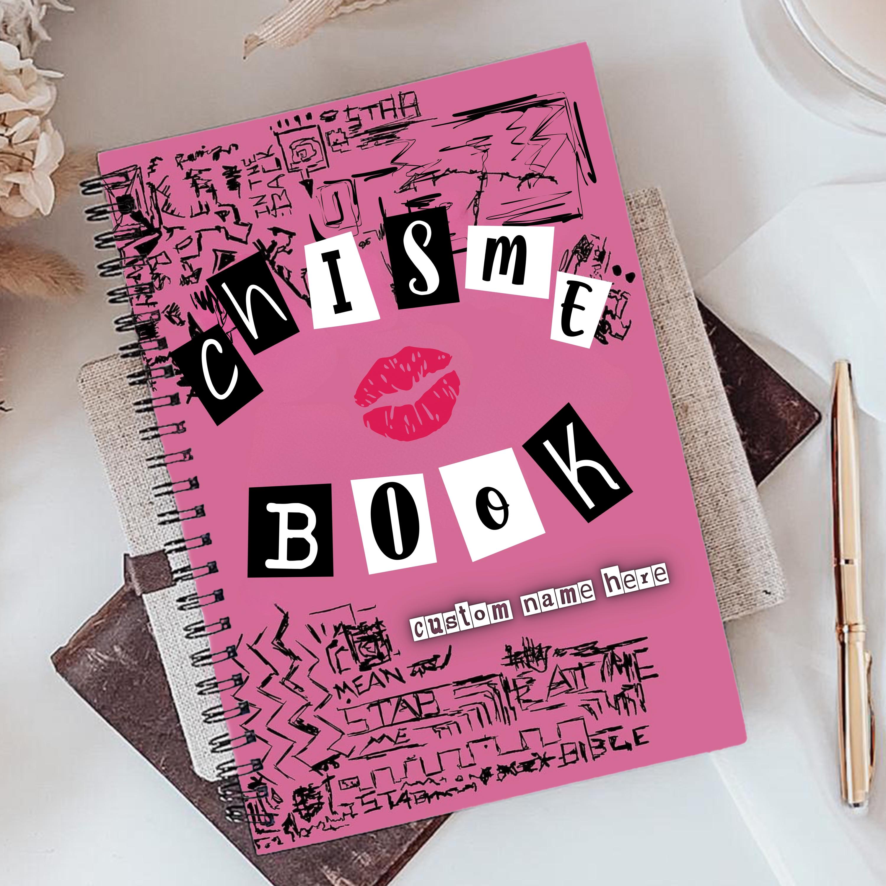 Teenage Girl Gift Mean Girls Journal Burn Book Present Personalized ...
