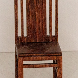 Miniature Kitchen or Dining Room Chair Kit 1:12 Scale - Etsy
