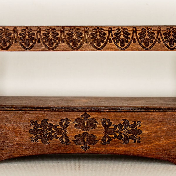 Miniature Filigree Roof Apex Trim Style A Unfinished Multiple Sizes - Etsy