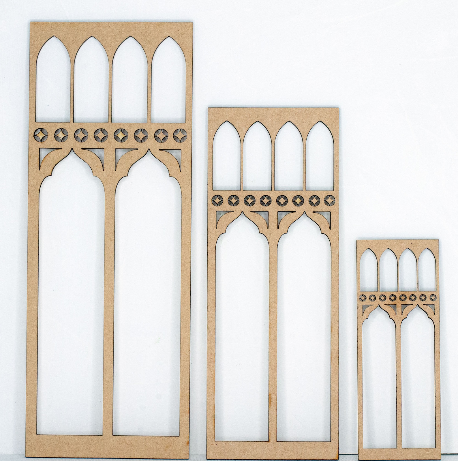 Gothic Tall Wall Panel or Window - Unfinished - Style H - Custom for ...