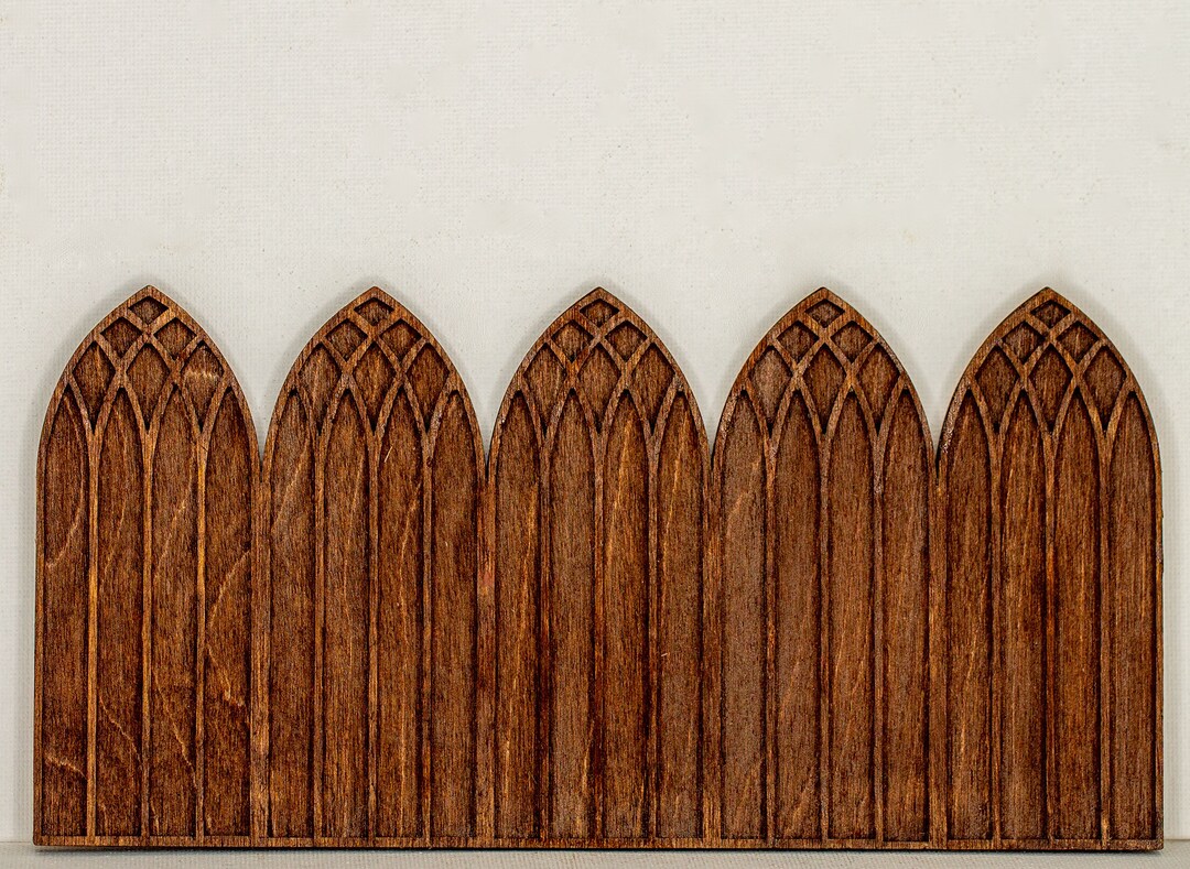 Gothic Style Wall Panel - in Three Sizes 4"x2", 8"x4" or 10"x6" - Etsy