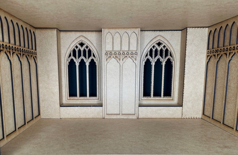 Miniature Medieval Chamber Room Box - 1 12 Scale or 1 24 Scale Kit - Etsy