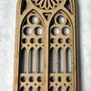 Miniature Gothic Style Arched Tracery Window Style 'C' 1-6, 1-12 and 1 ...